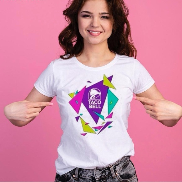 Taco Bell | Tops | Taco Bell Tshirt 9s Vintage Employee Uniform | Poshmark